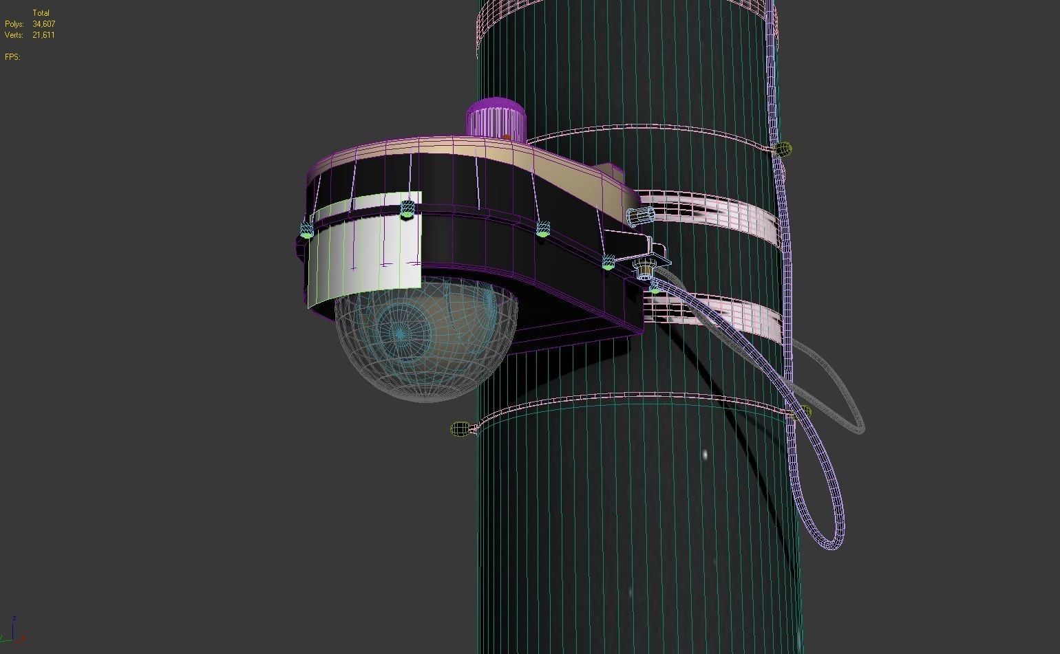 Police Surveillance Camera 3D model | CGTrader