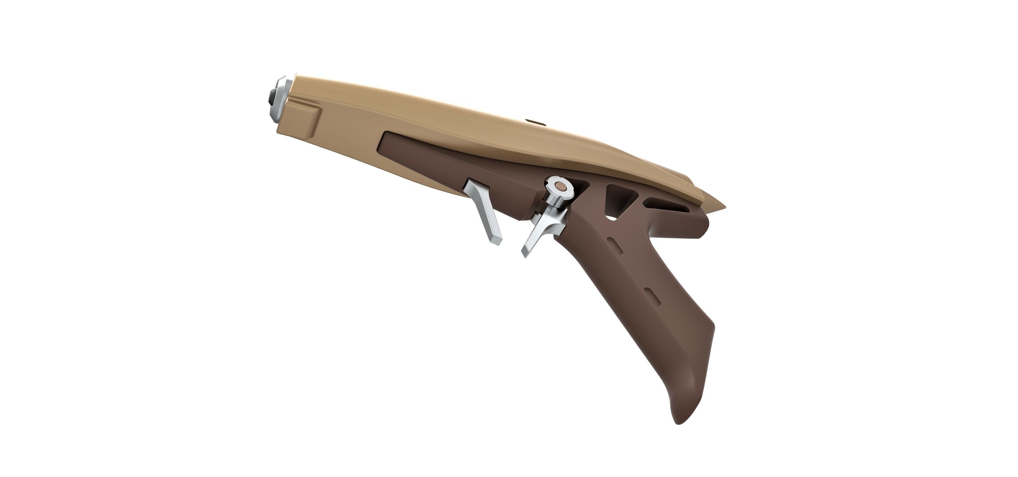 Kueget LN-21 blaster pistol from Star Wars Revenge of the Sith 3D model | CGTrader