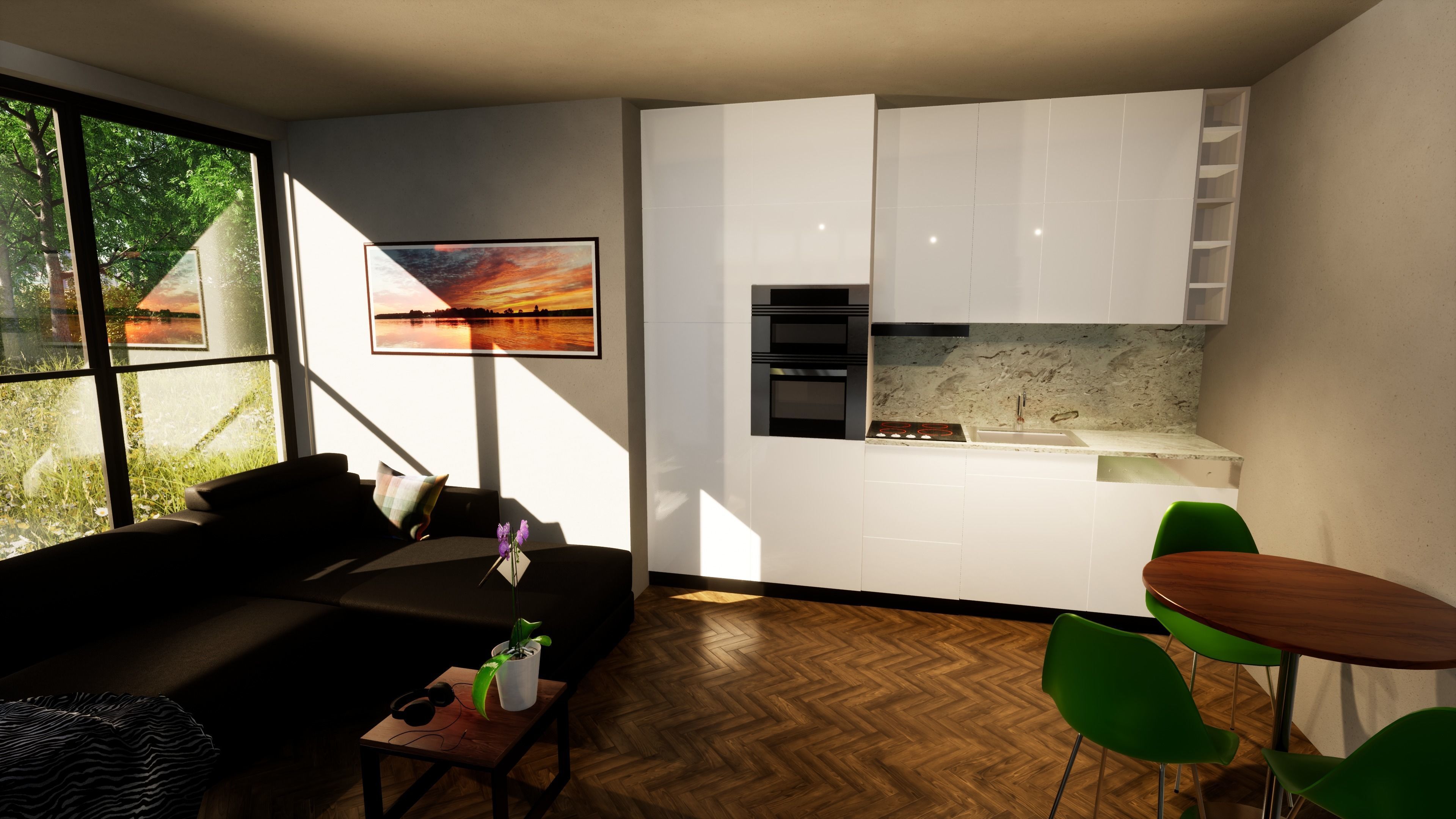 KITCHEN TWINMOTION free 3D model | CGTrader