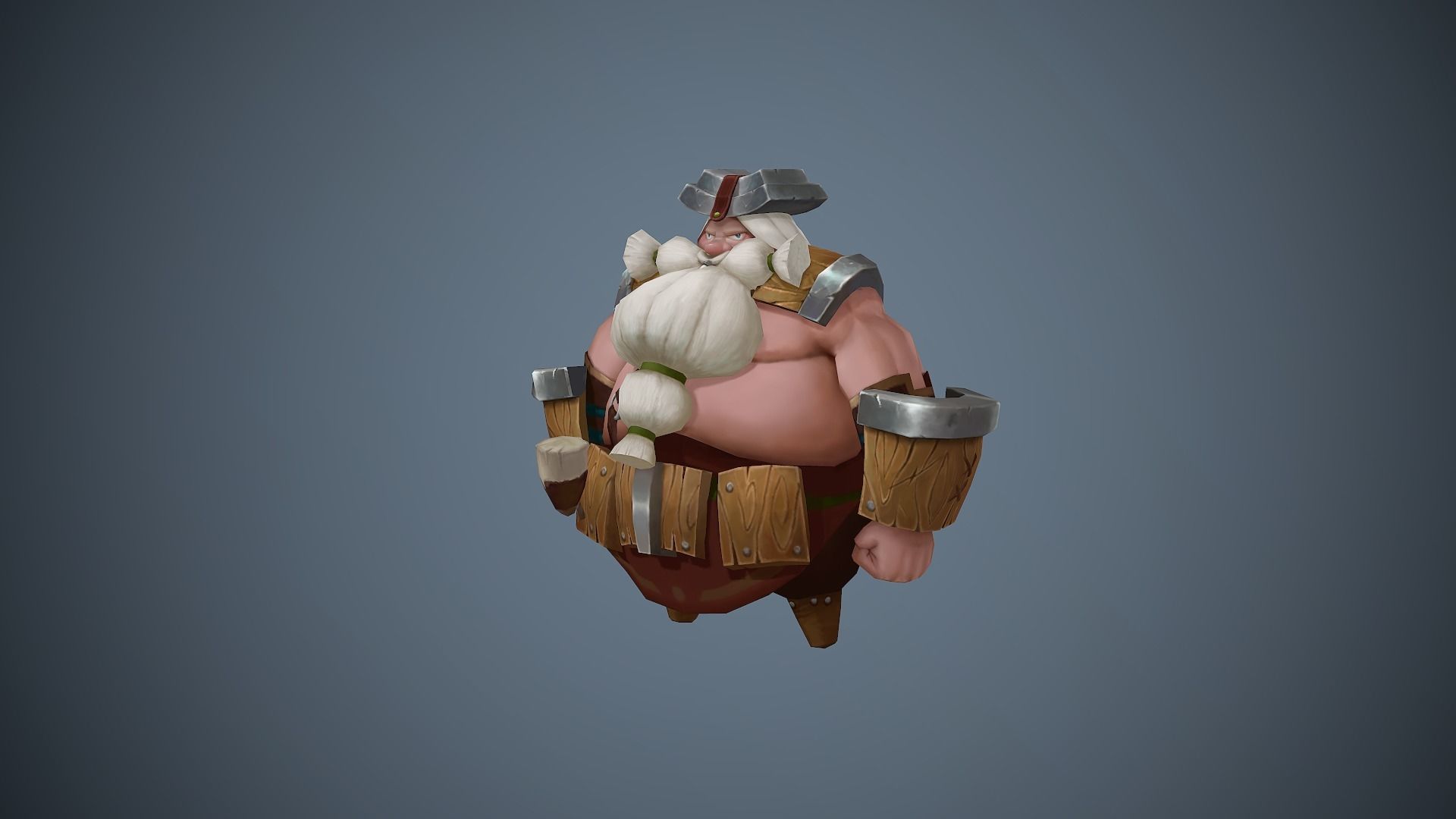 3D model Dwarf Shop Owner --P5 VR / AR / low-poly | CGTrader