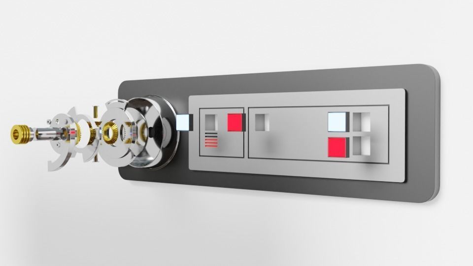 Star Wars Control panel working version 3D model 3D printable | CGTrader