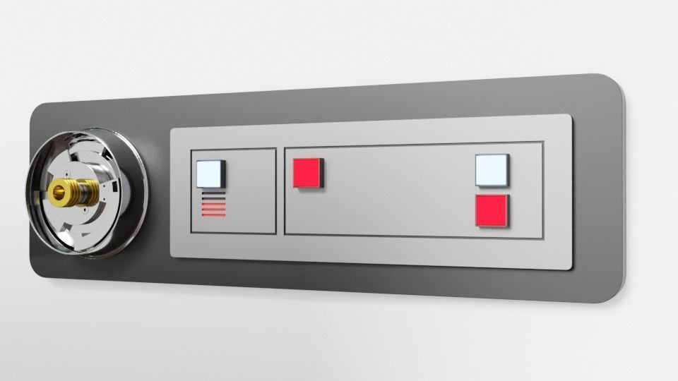 Star Wars Control panel working version 3D model 3D printable | CGTrader