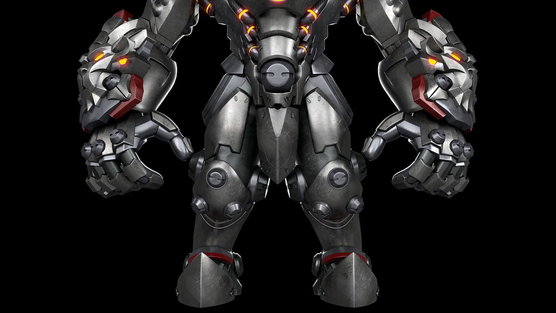 Overwatch Reinhardt 3D model | CGTrader