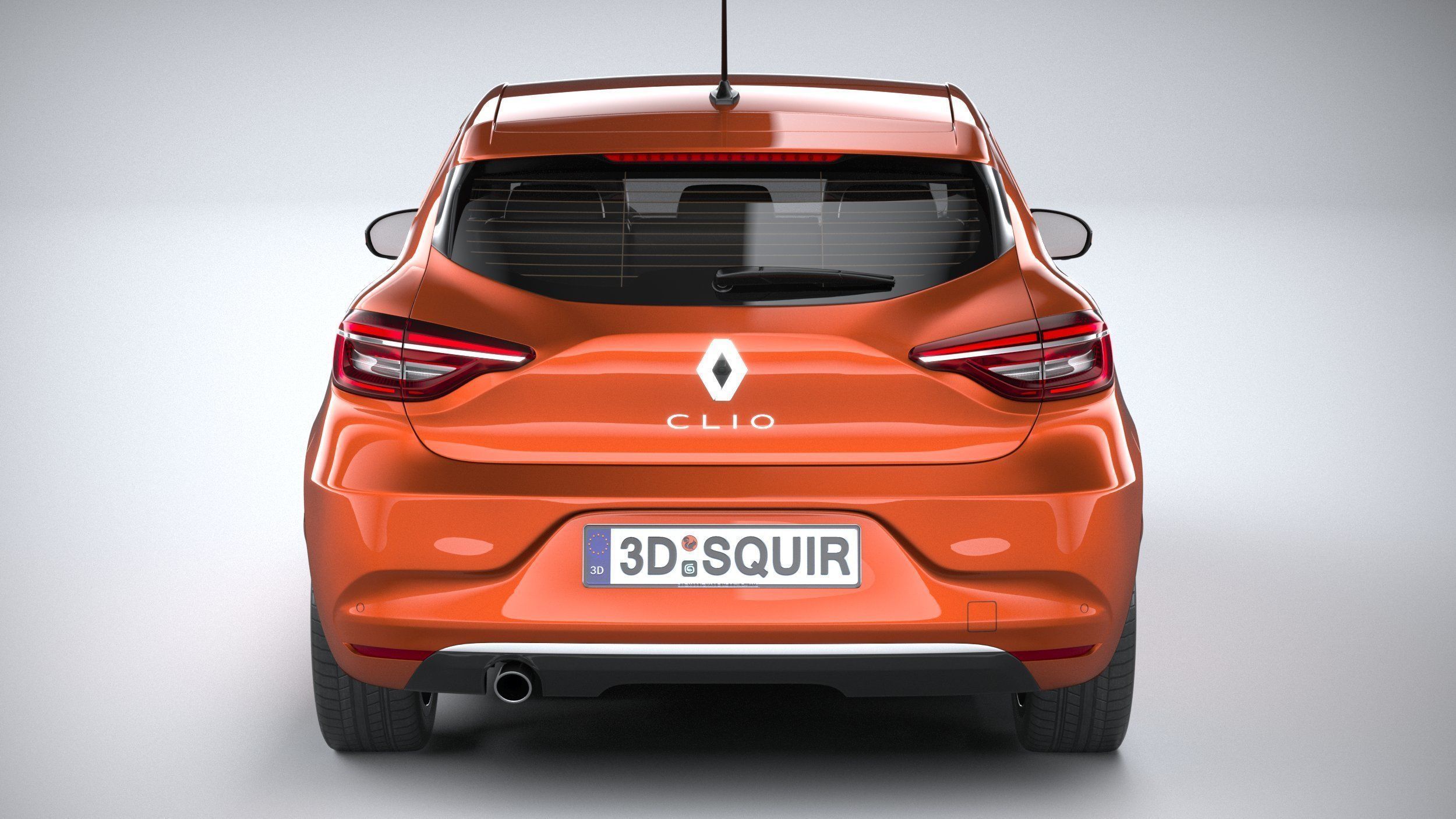 Renault Clio 2020 3D model | CGTrader