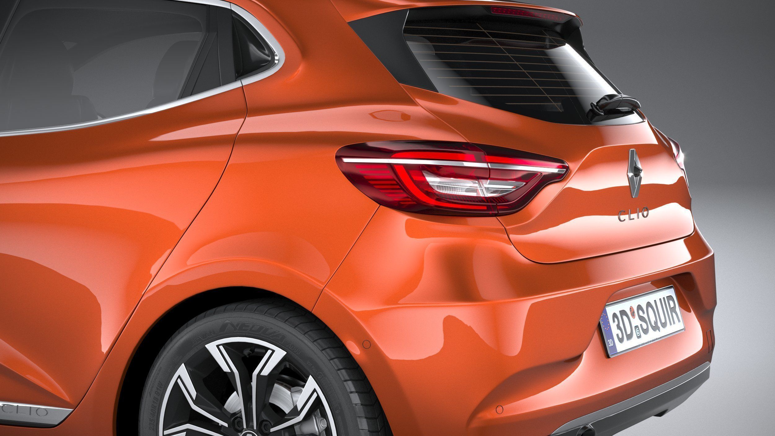 Renault Clio 2020 3D model | CGTrader