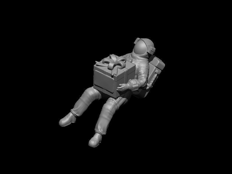 astronaut free 3D model 3D printable | CGTrader