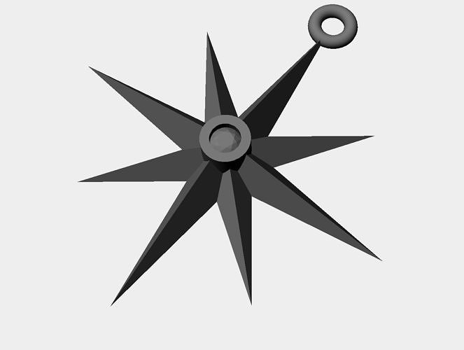 Star Jewellery 3D model 3D printable | CGTrader