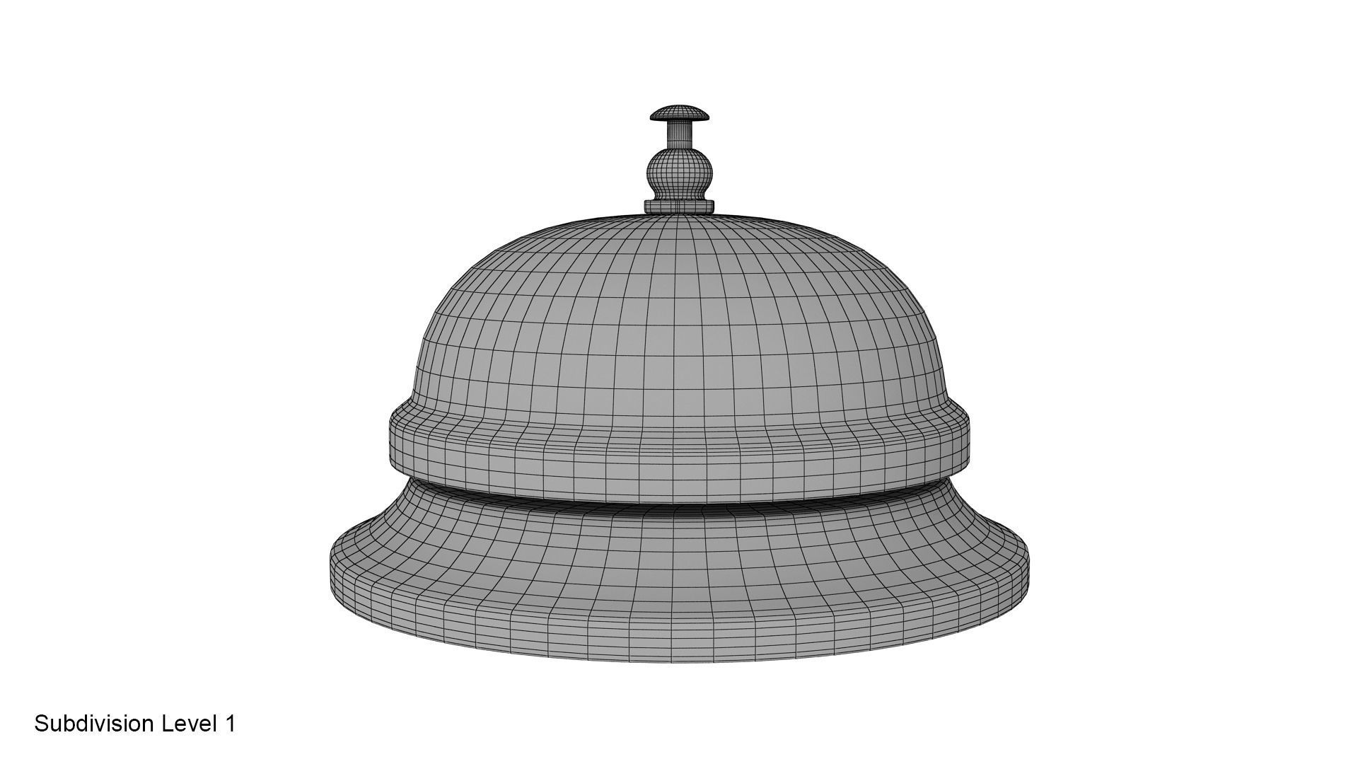 Service bell 3D model | CGTrader