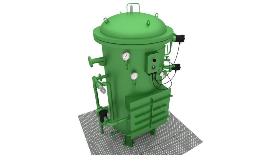 3D model Oily Water Separator VR / AR / low-poly | CGTrader