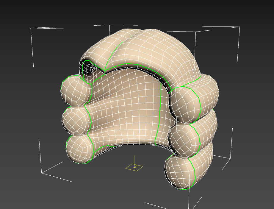 Judge Wig 3D model | CGTrader