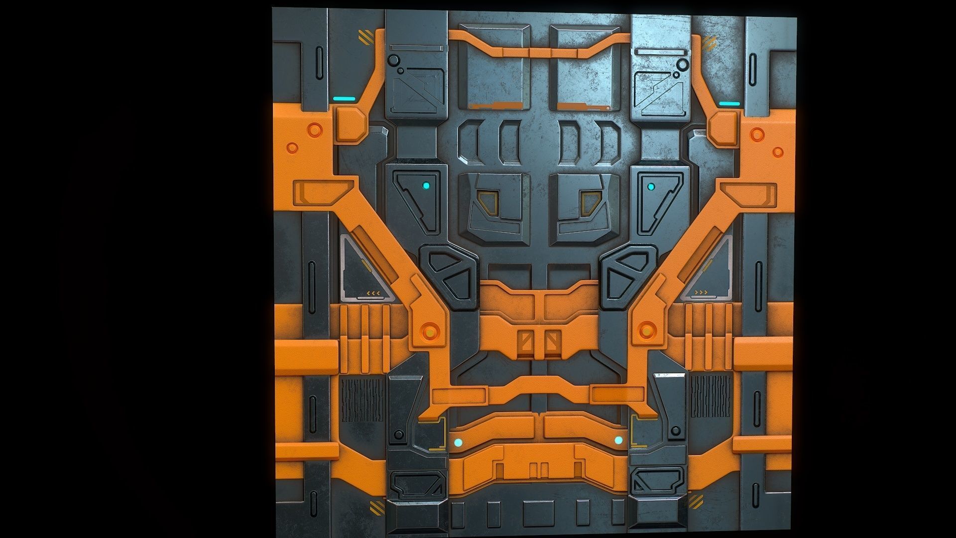 Texture Sci fi panels tileable detailed textures VR / AR / low-poly ...