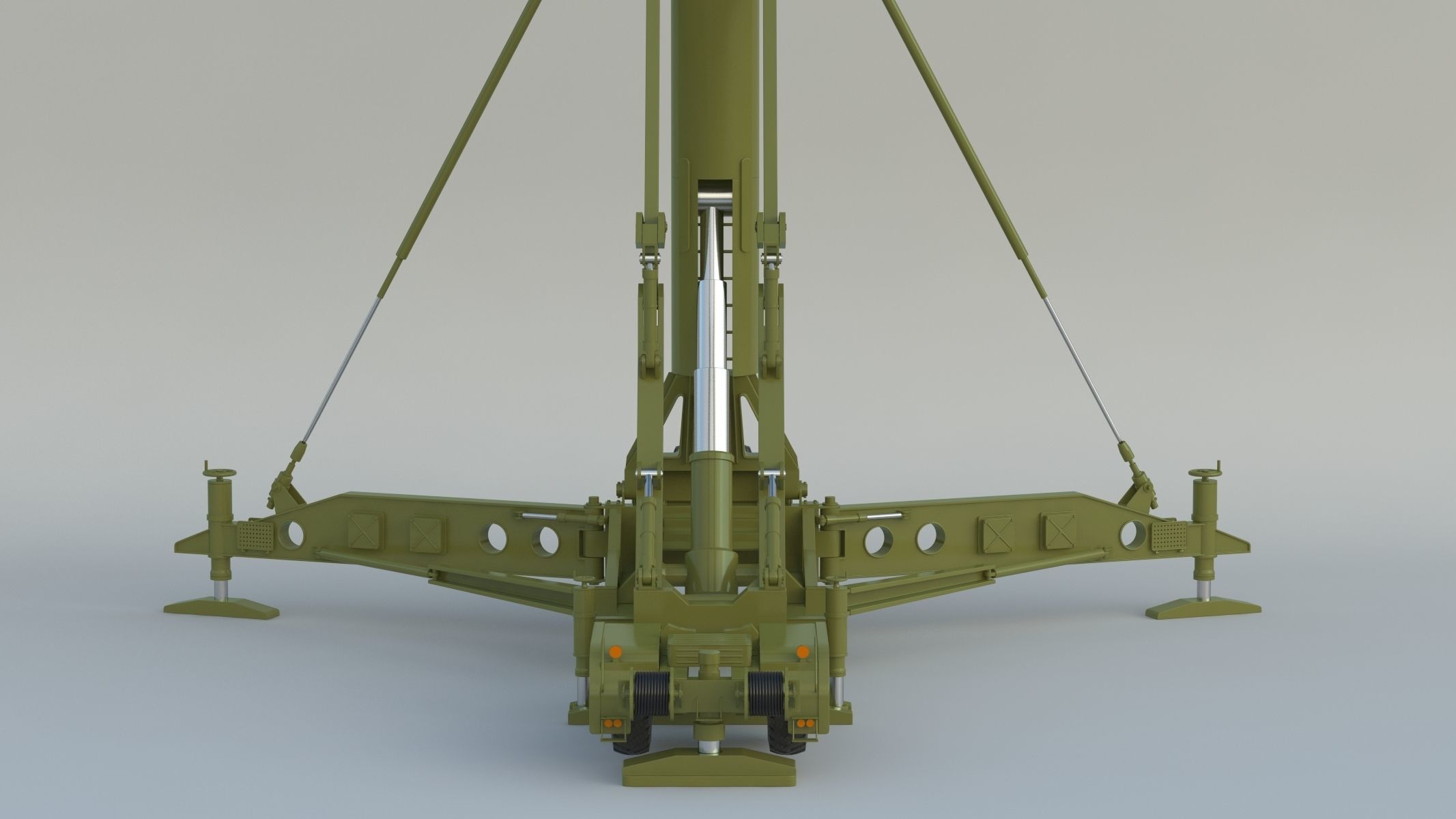 40V6MD Clam Shell Mast Radar 3D model | CGTrader