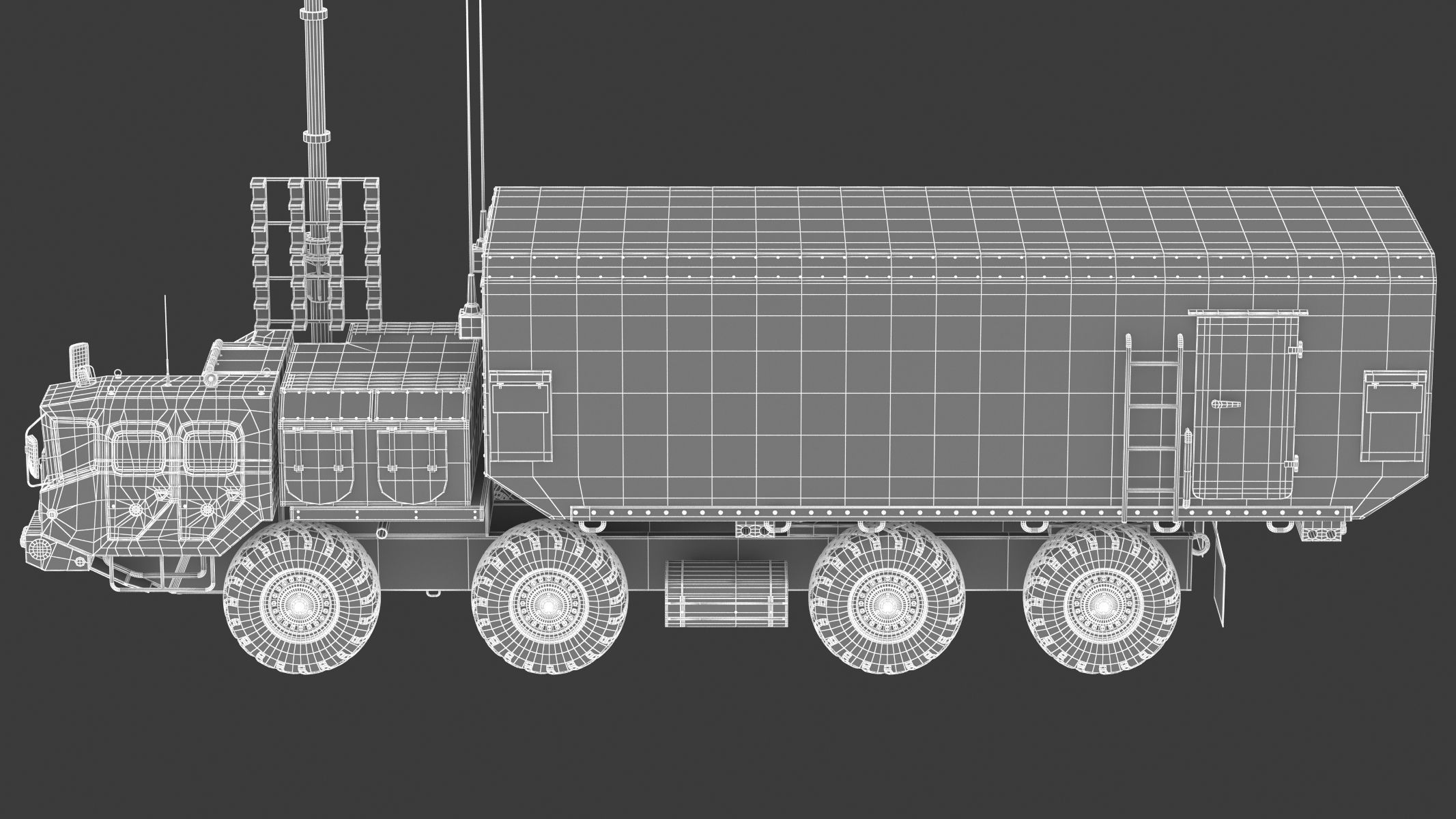 Command Post 55K6E 3D model | CGTrader