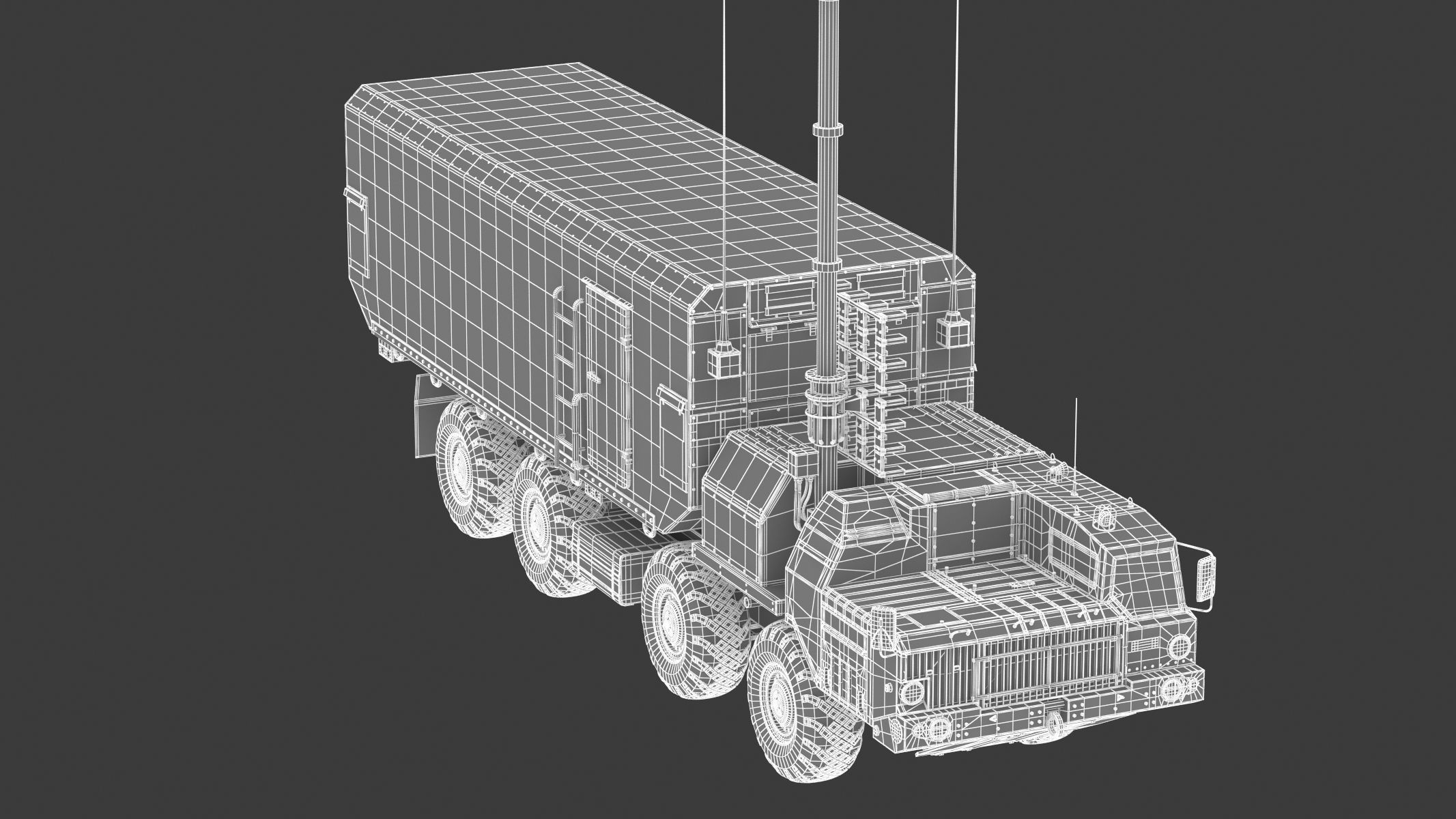 Command Post 55K6E 3D model | CGTrader