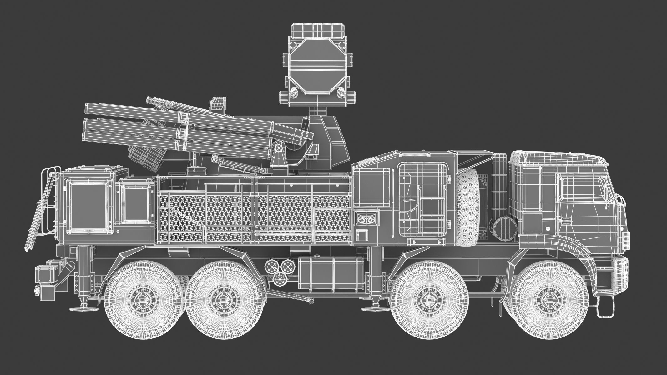 SAM Pantsir S1 SA-22 3D model | CGTrader