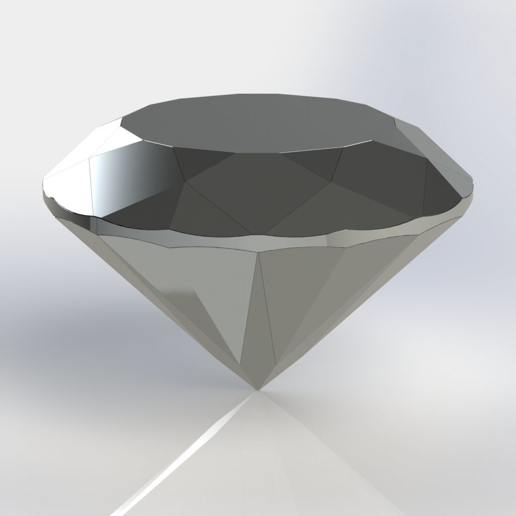 Diamond model sheet metal 3D model | CGTrader