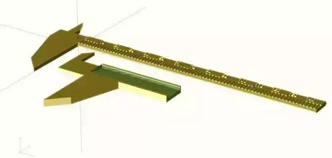 Customizable Calipers free 3D model 3D printable | CGTrader
