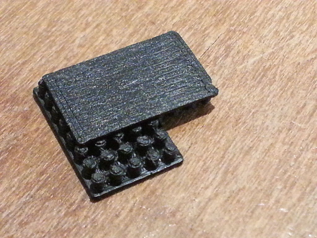 Velcro like Fastener Customizable free 3D model 3D printable | CGTrader