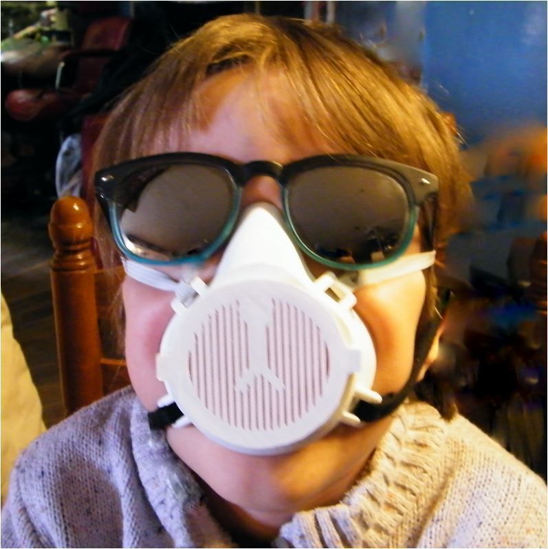 CHILD RESPIRATOR MASK 3D model 3D printable | CGTrader
