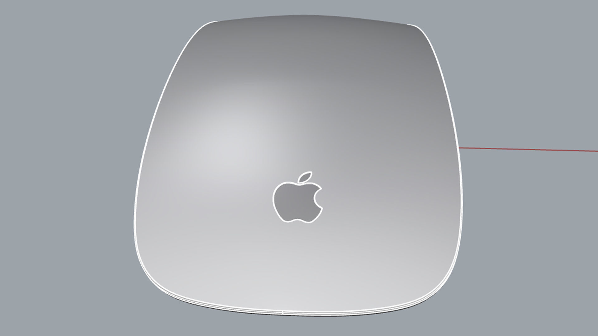 Mouse Apple Magic 2 3D model | CGTrader