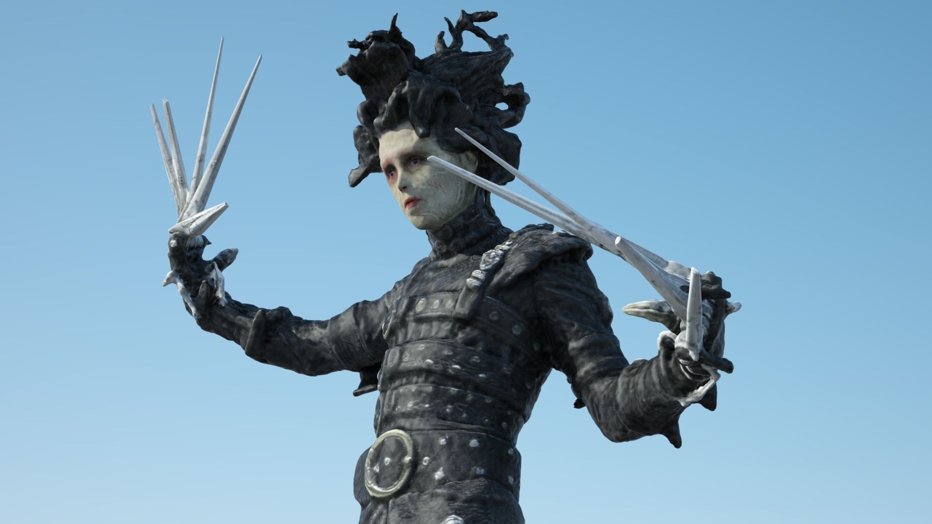 Edward Scissorhands Action Figure 3D model | CGTrader