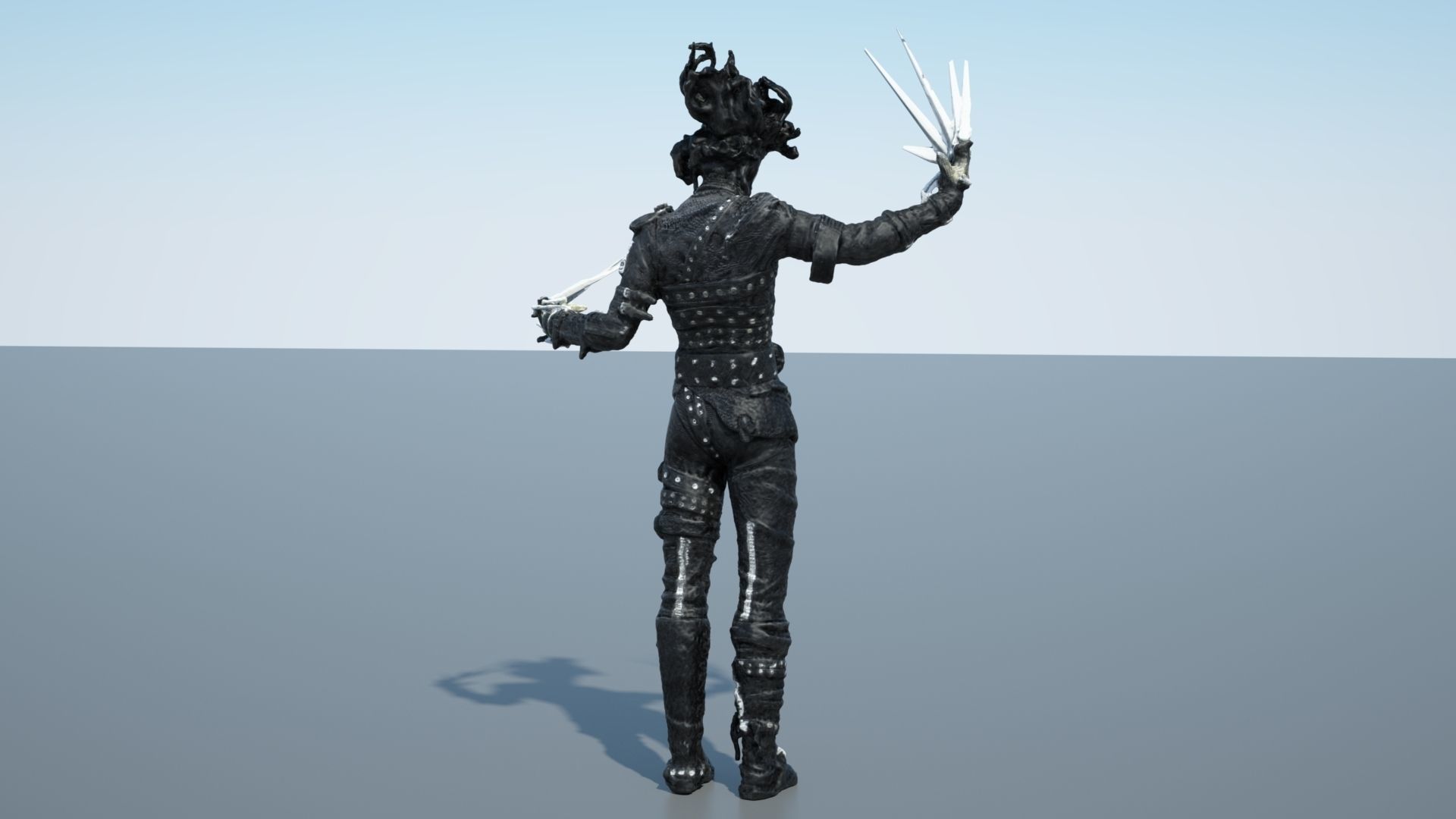 Edward Scissorhands Action Figure 3D model | CGTrader