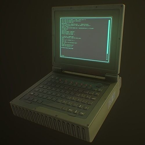 Military Laptop free 3D model | CGTrader