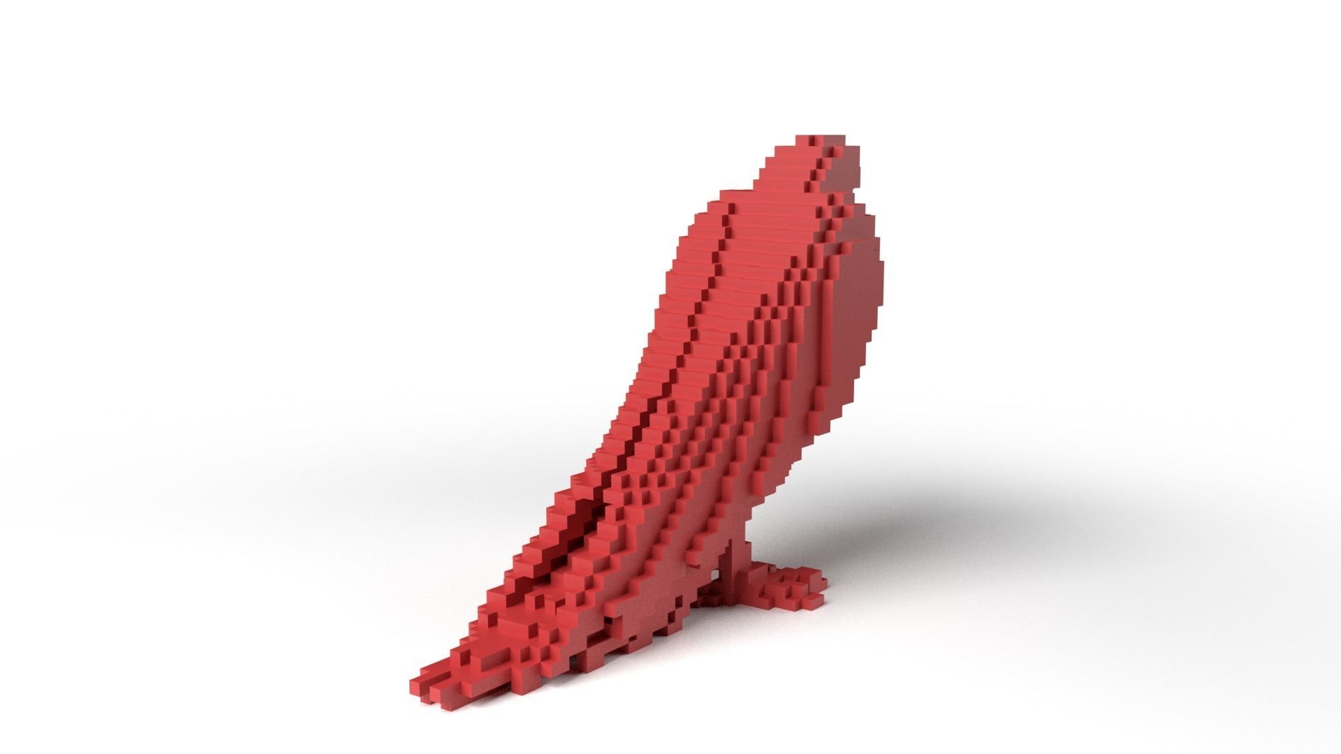 3D model Parrot Minecraft Voxel VR / AR / low-poly | CGTrader