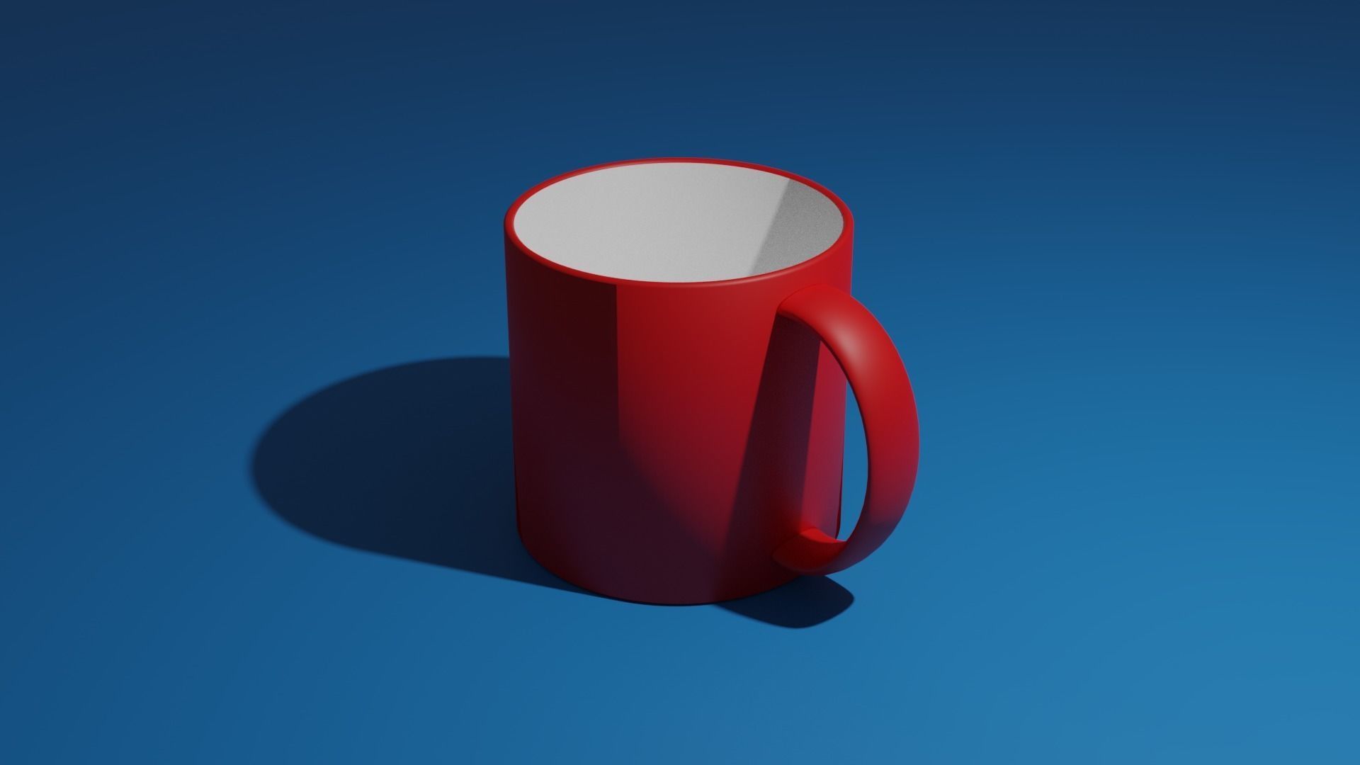 A Simple 3D MUG 3D model | CGTrader