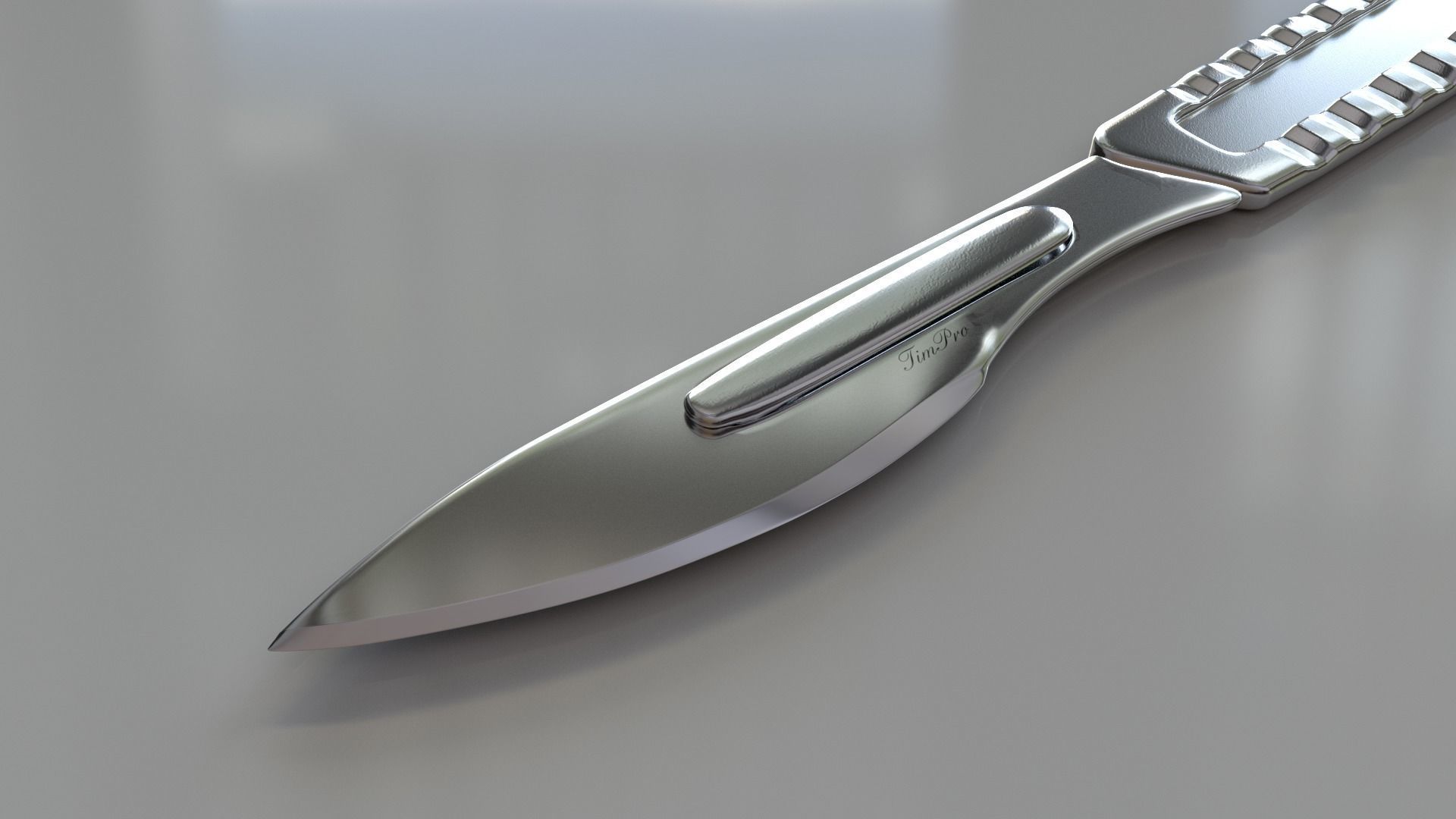surgical scalpel 3D model | CGTrader