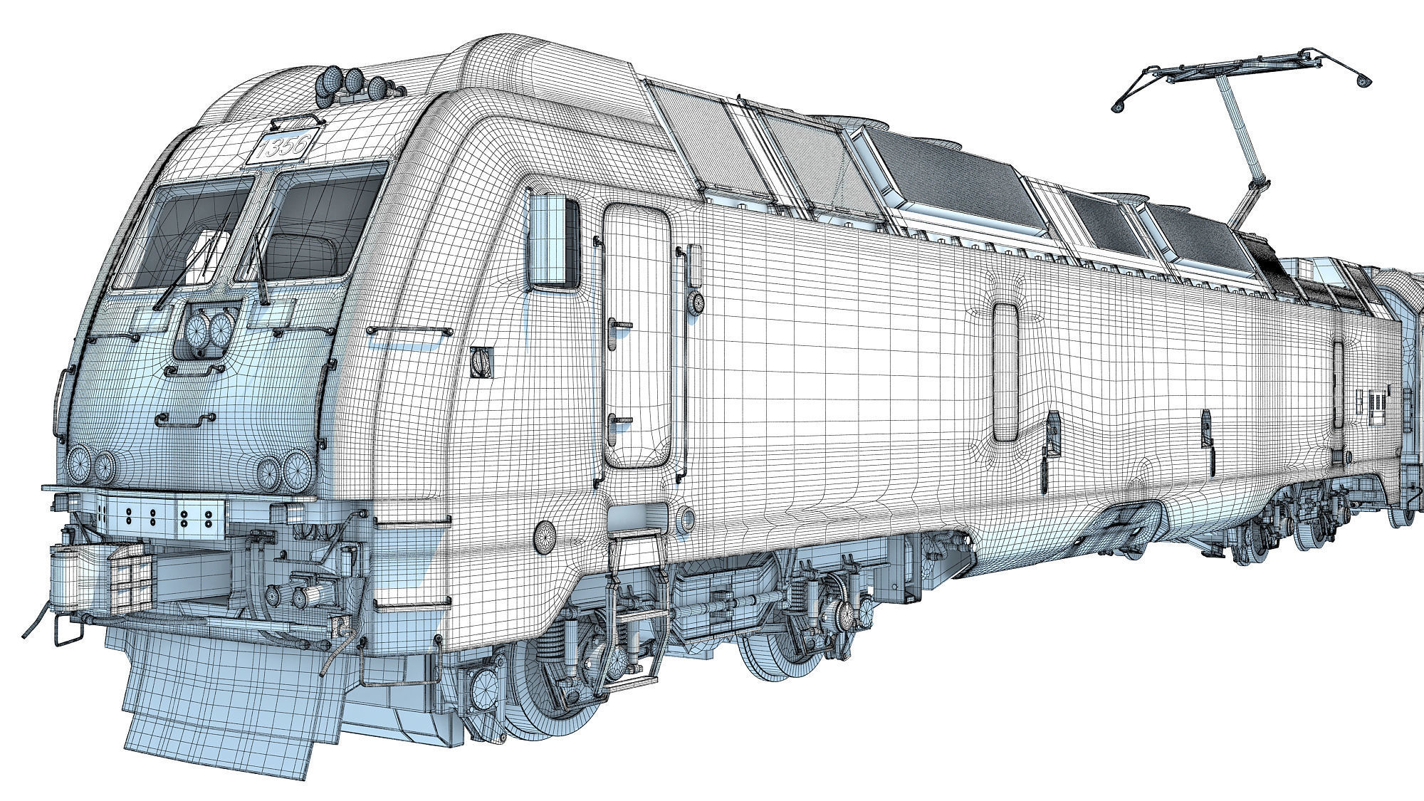 Exo Montreal Passenger Train 3D model | CGTrader