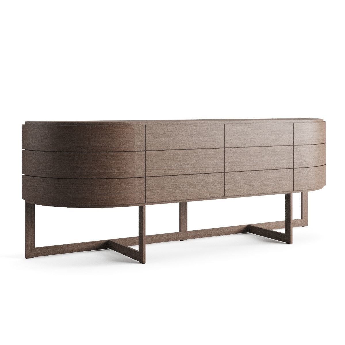 Potocco Diva Sideboard 3D model | CGTrader