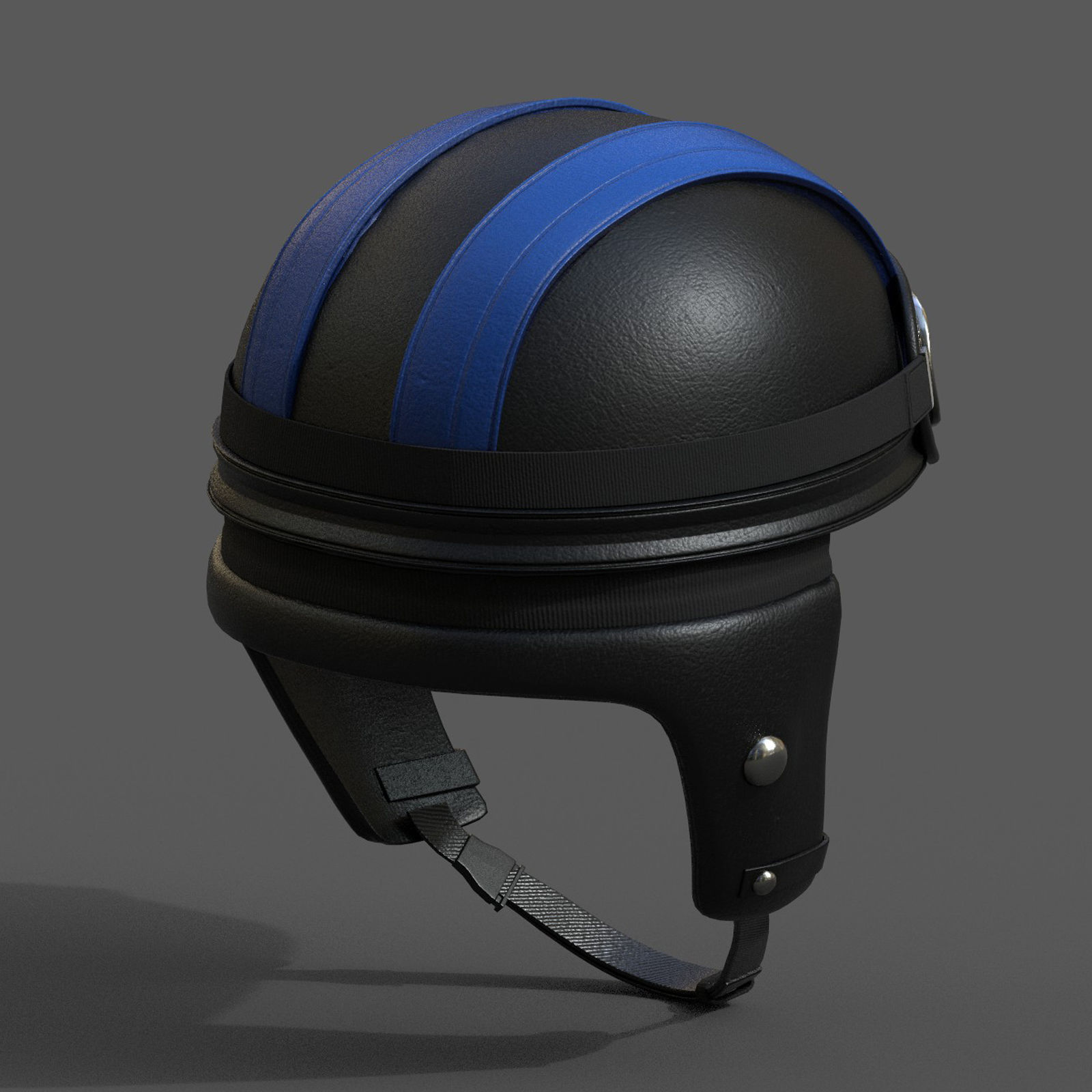 3D model Helmet scifi military pilot fantasy armor VR / AR / low-poly ...