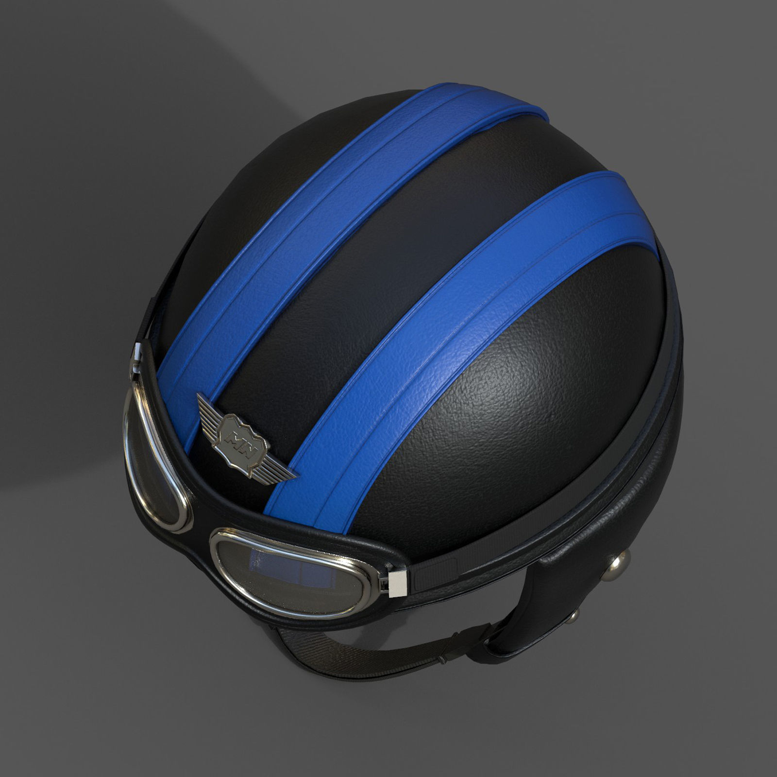 3D model Helmet scifi military pilot fantasy armor VR / AR / low-poly ...