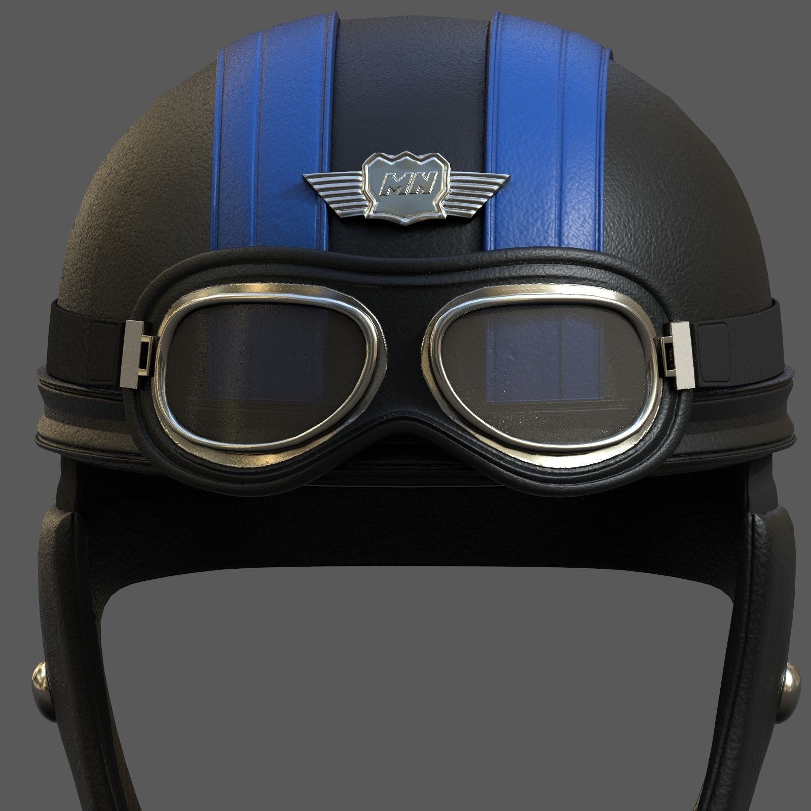 3D model Helmet scifi military pilot fantasy armor VR / AR / low-poly ...