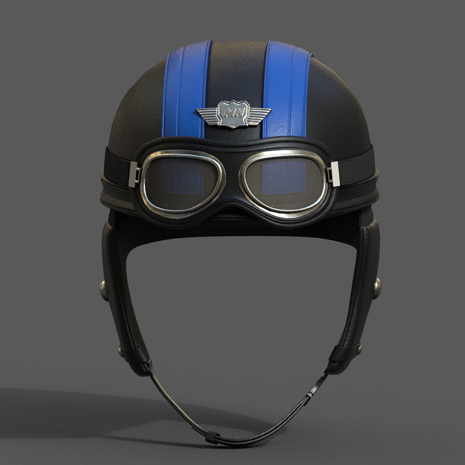 3D model Helmet scifi military pilot fantasy armor VR / AR / low-poly ...