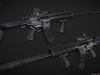 3D model Gilboa Snake Double Barrel AR-15 VR / AR / low-poly | CGTrader