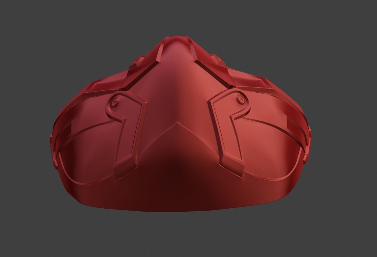 Skarlet KGB female mask for face from Mortal Kombat 11 3D model 3D ...