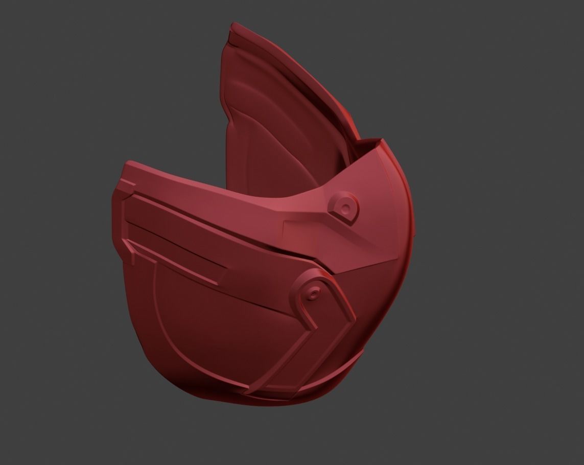 Skarlet KGB female mask for face from Mortal Kombat 11 3D model 3D ...