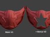Skarlet KGB female mask for face from Mortal Kombat 11 3D model 3D ...