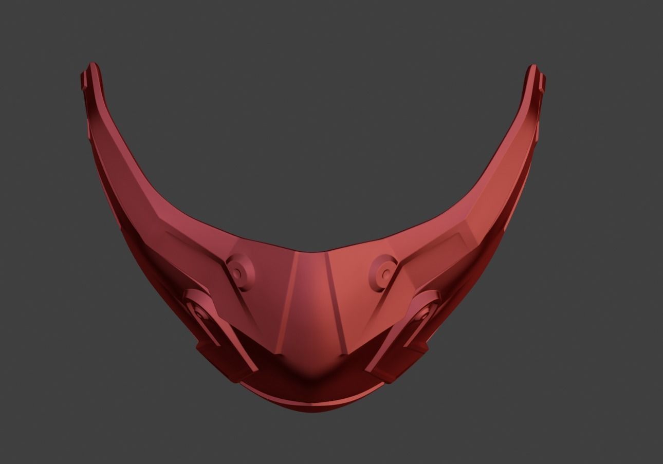 Skarlet KGB female mask for face from Mortal Kombat 11 3D model 3D ...