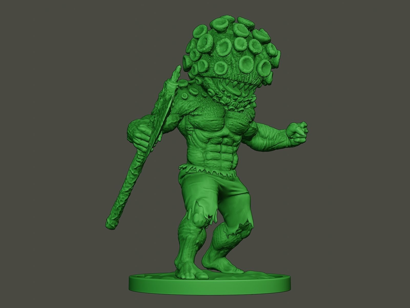 Humanoid virus 0007 3D model 3D printable | CGTrader