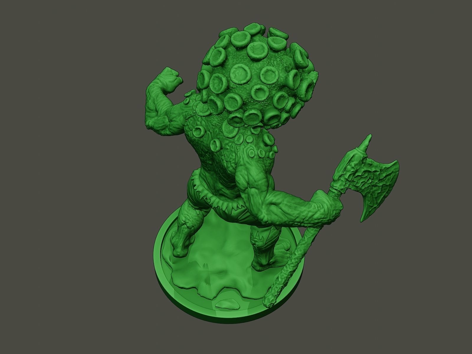 Humanoid virus 0007 3D model 3D printable | CGTrader