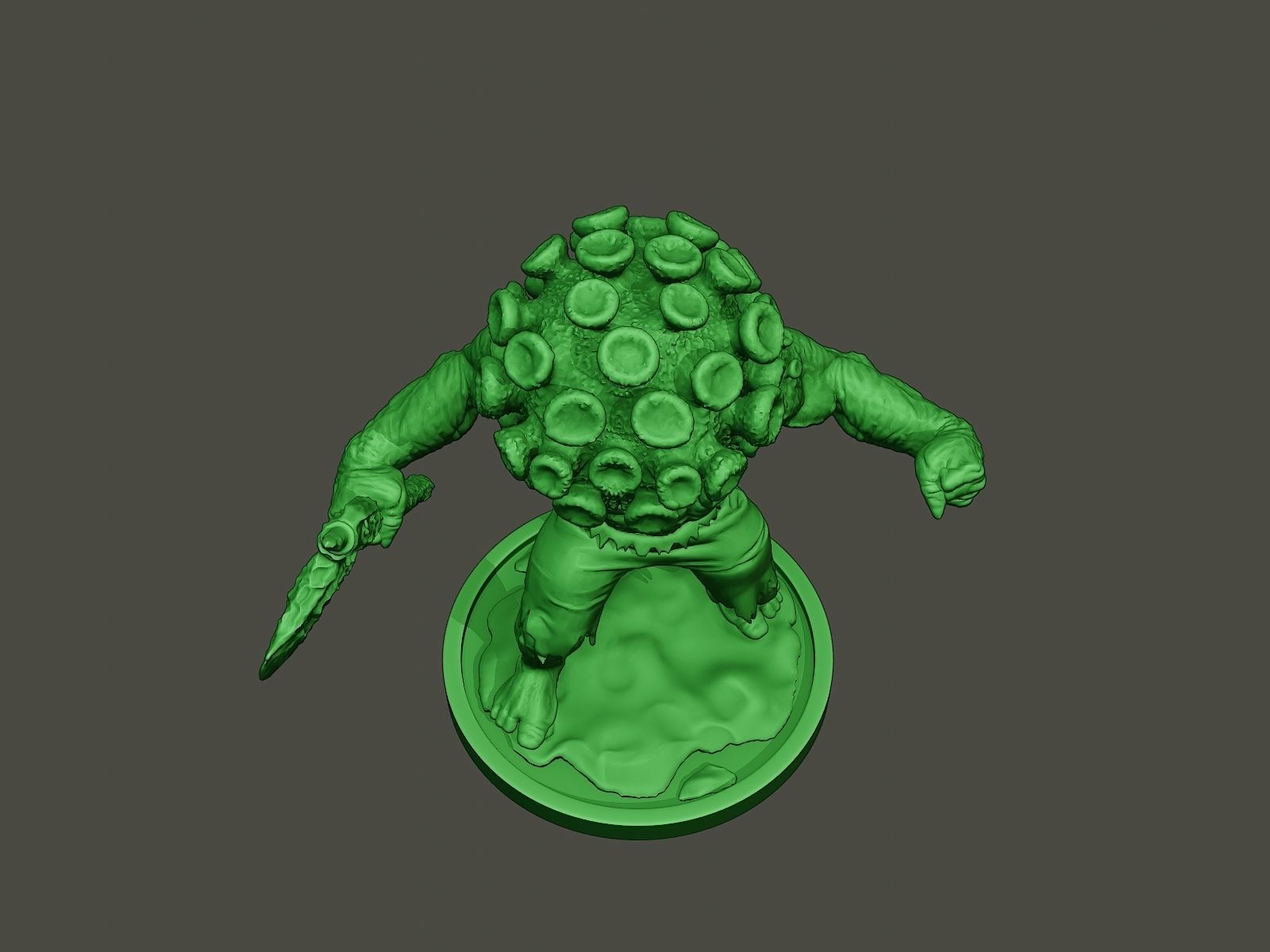 Humanoid virus 0007 3D model 3D printable | CGTrader