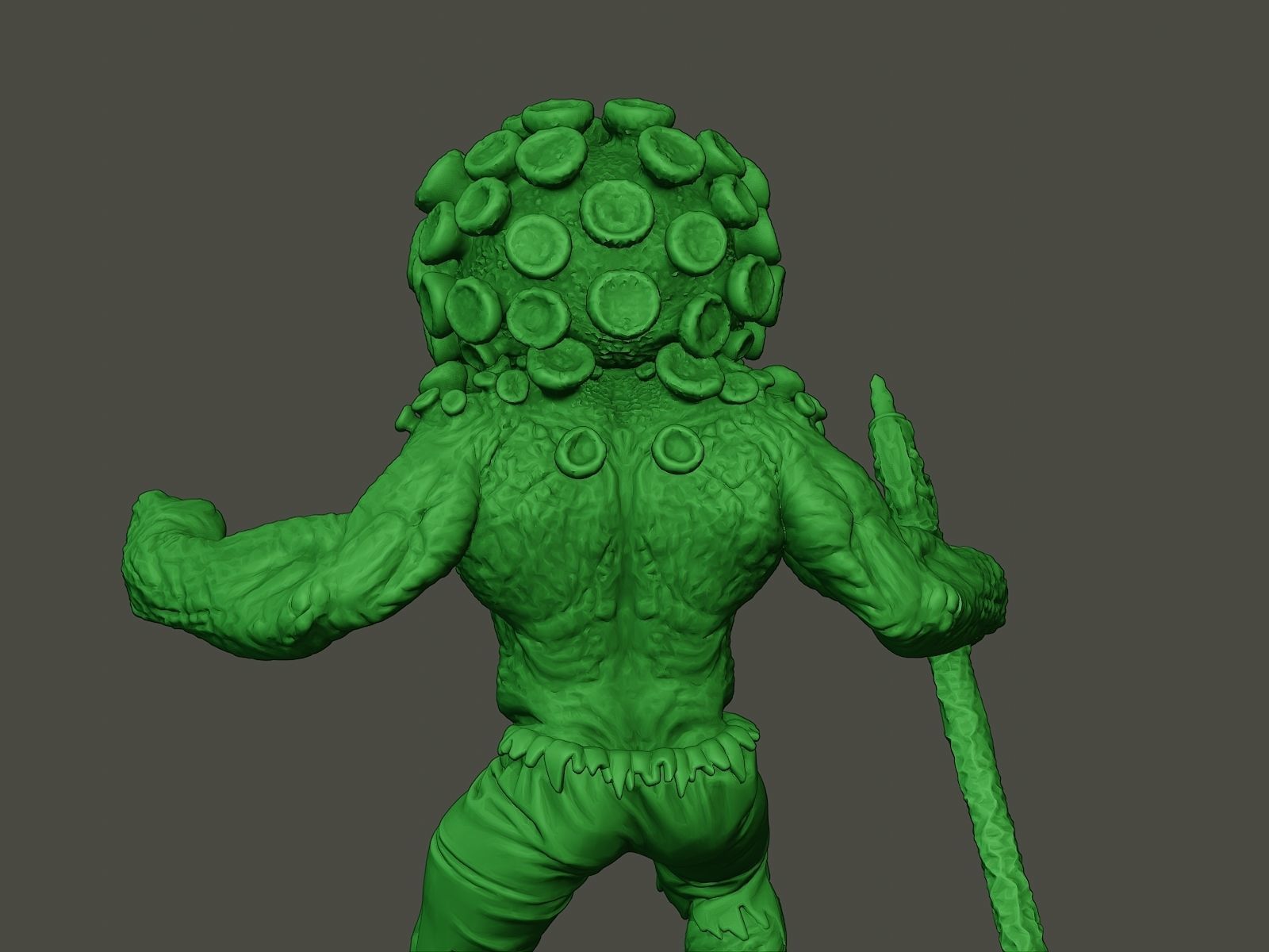 Humanoid virus 0007 3D model 3D printable | CGTrader