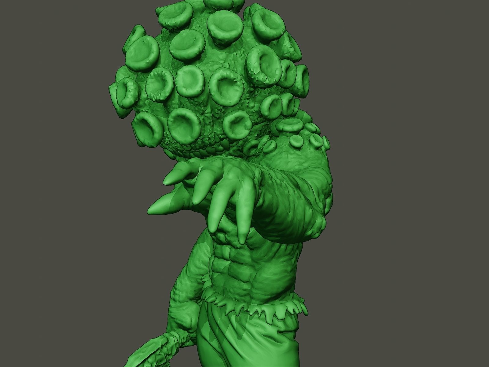 Humanoid virus 0008 3D model 3D printable | CGTrader