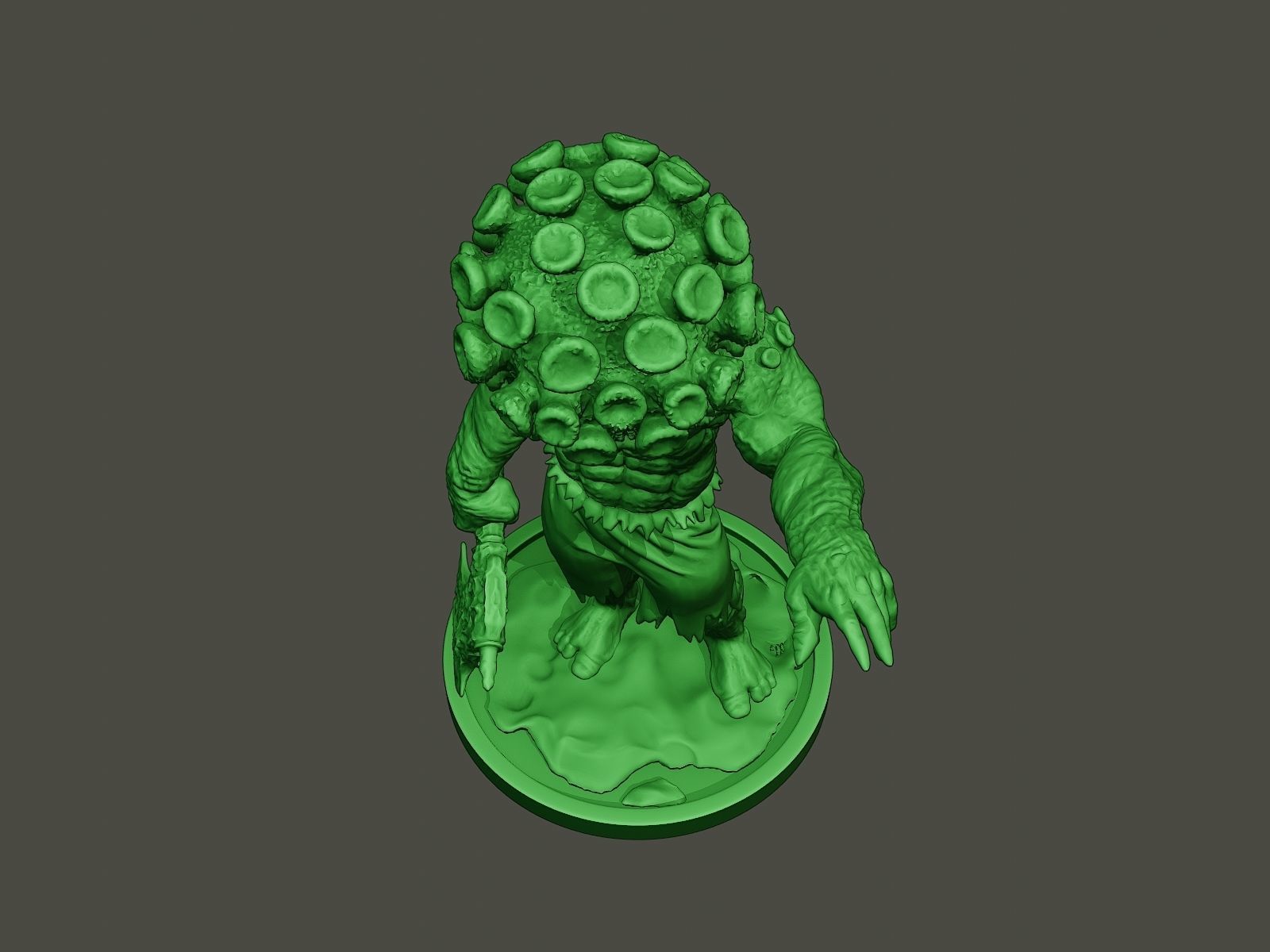 Humanoid virus 0008 3D model 3D printable | CGTrader