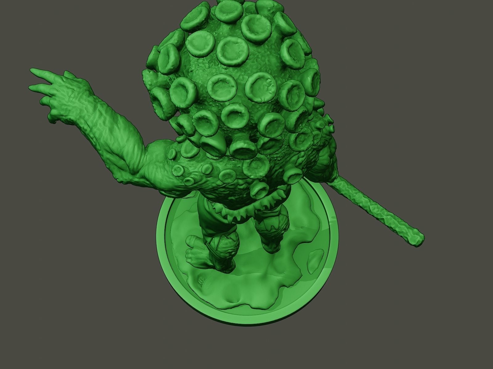 Humanoid virus 0008 3D model 3D printable | CGTrader