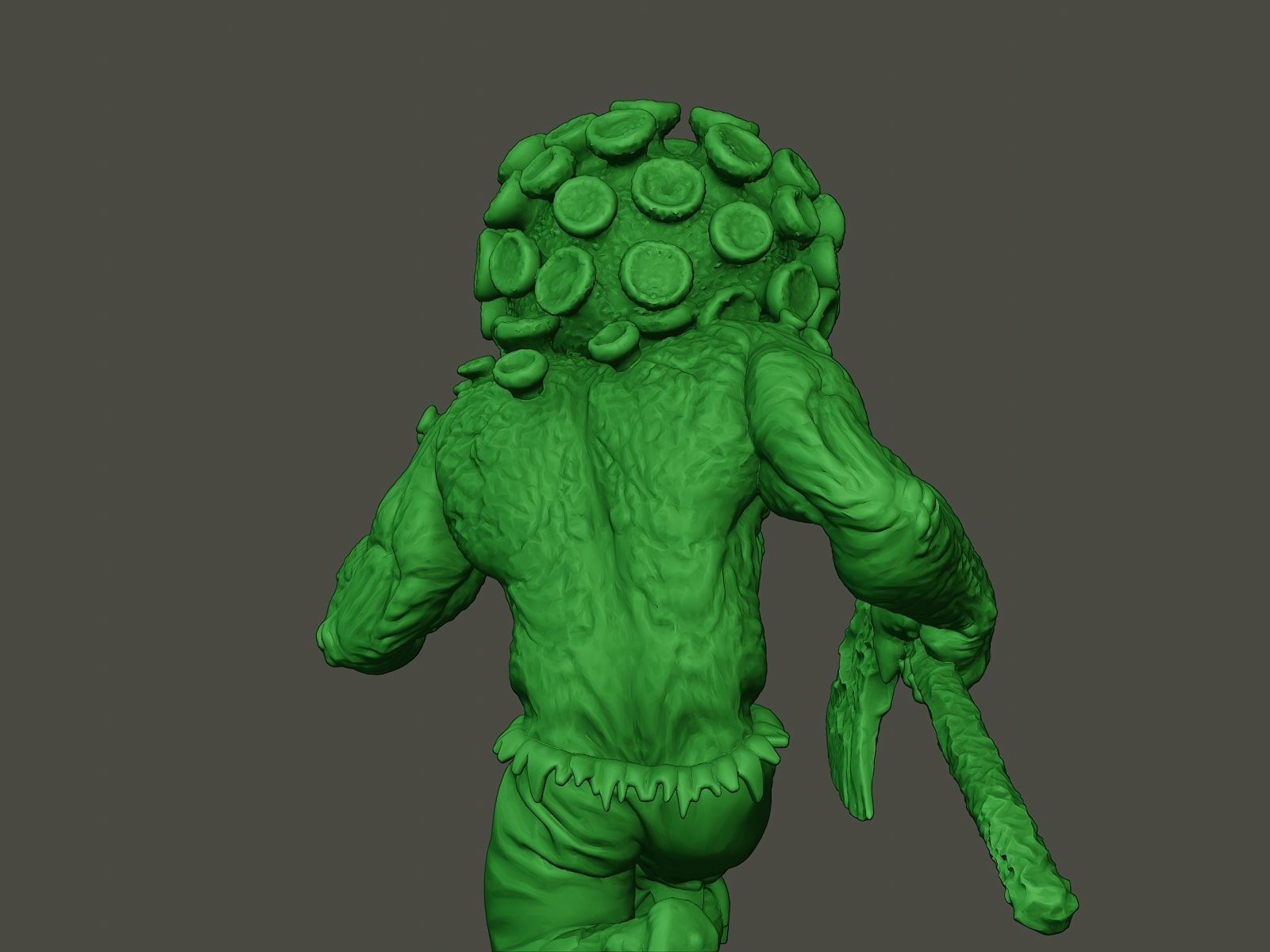 Humanoid virus 0010 3D model 3D printable | CGTrader