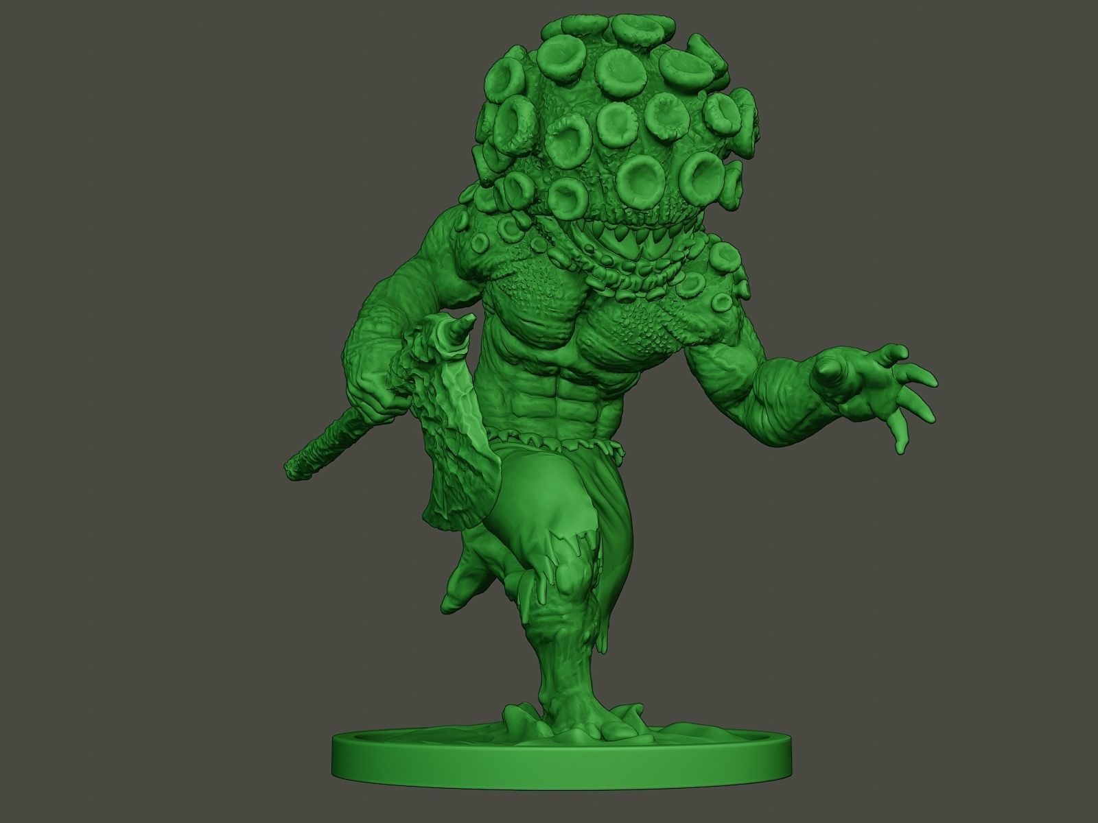 Humanoid virus 0010 3D model 3D printable | CGTrader